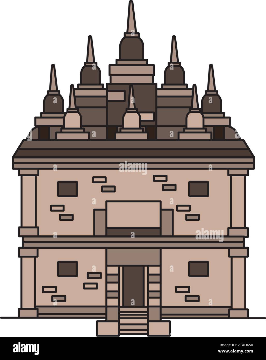 Yogyakarta Stock Vector Images - Alamy