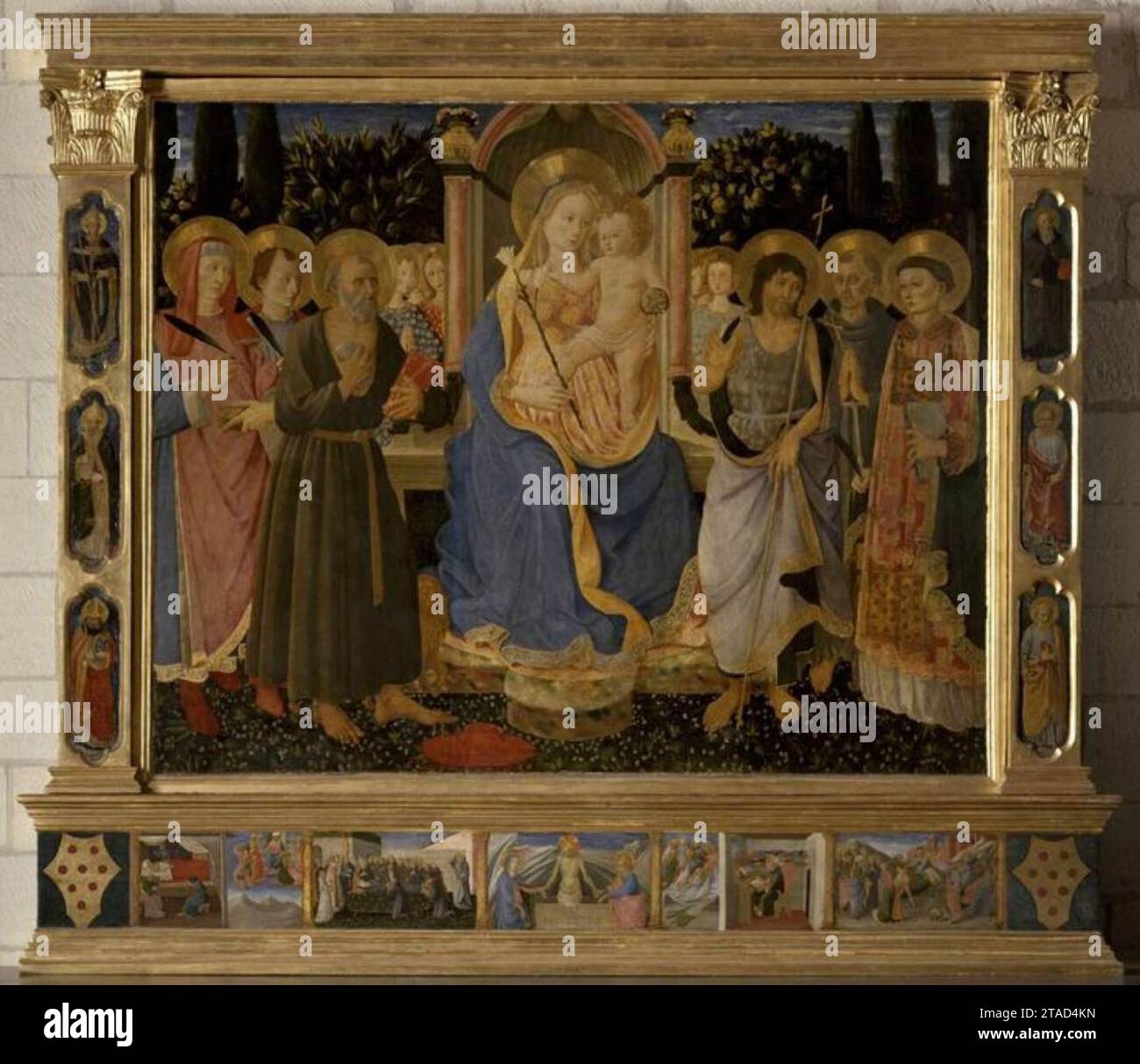 Altarpiece of st jerome hi-res stock photography and images - Alamy