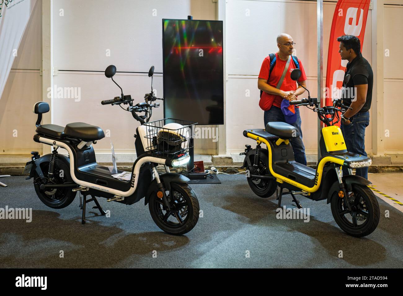 Electric motorcycle showcase hi-res stock photography and images - Alamy