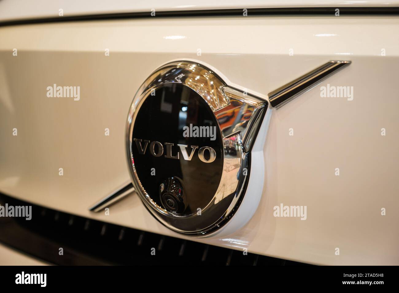 Volvo car detail hi-res stock photography and images - Alamy