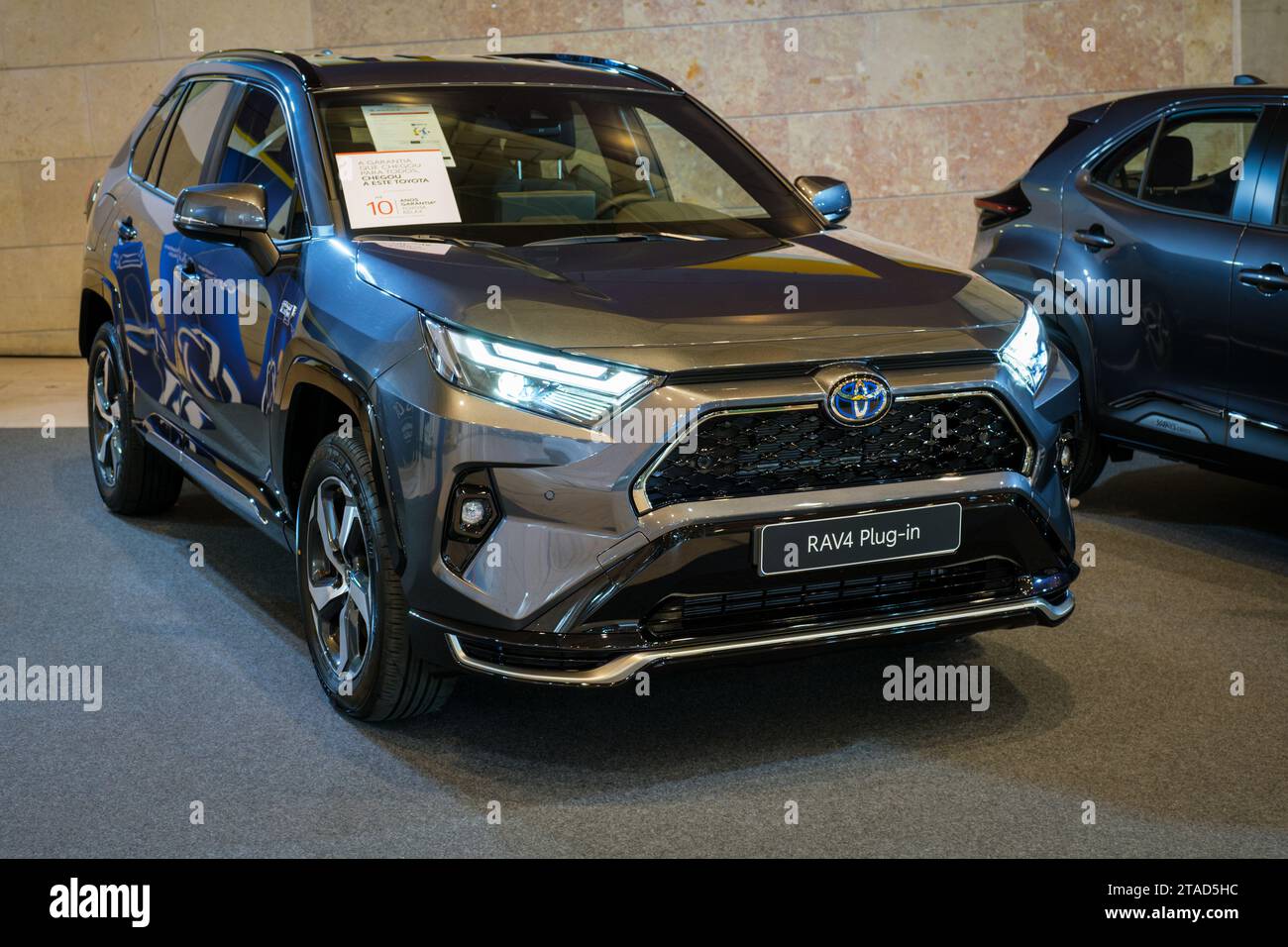 Toyota Rav4 plug-in hybrid car at ECAR SHOW - Hybrid and Electric Motor ...