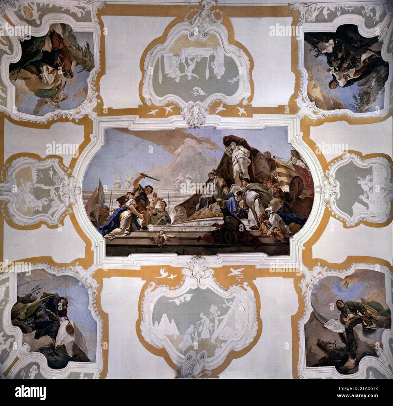 Giovanni battista tiepolo ceiling hi-res stock photography and images ...