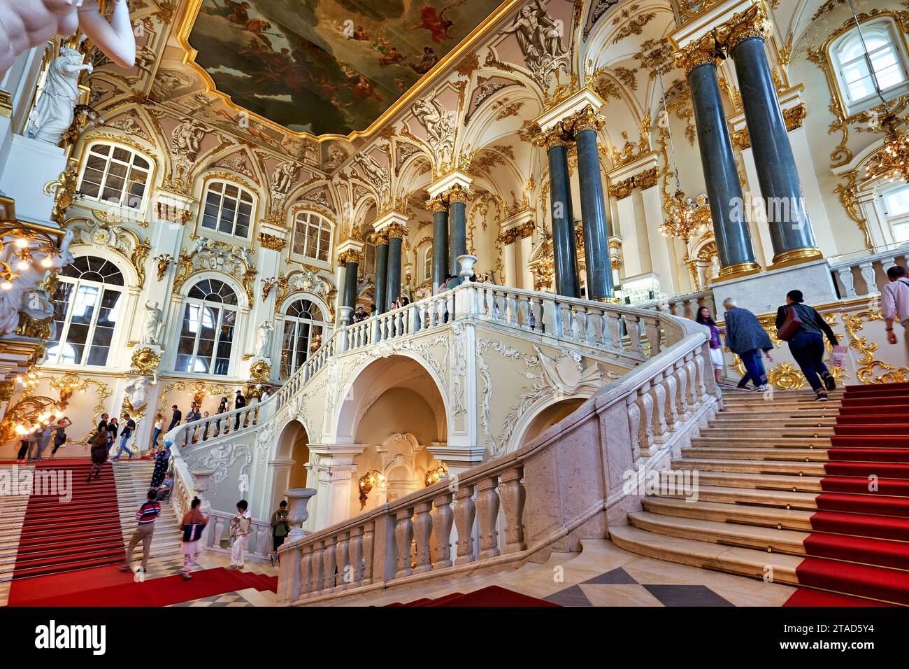 St. Petersburg Russia. The Winter Palace Hermitage Museum. Jordan ...