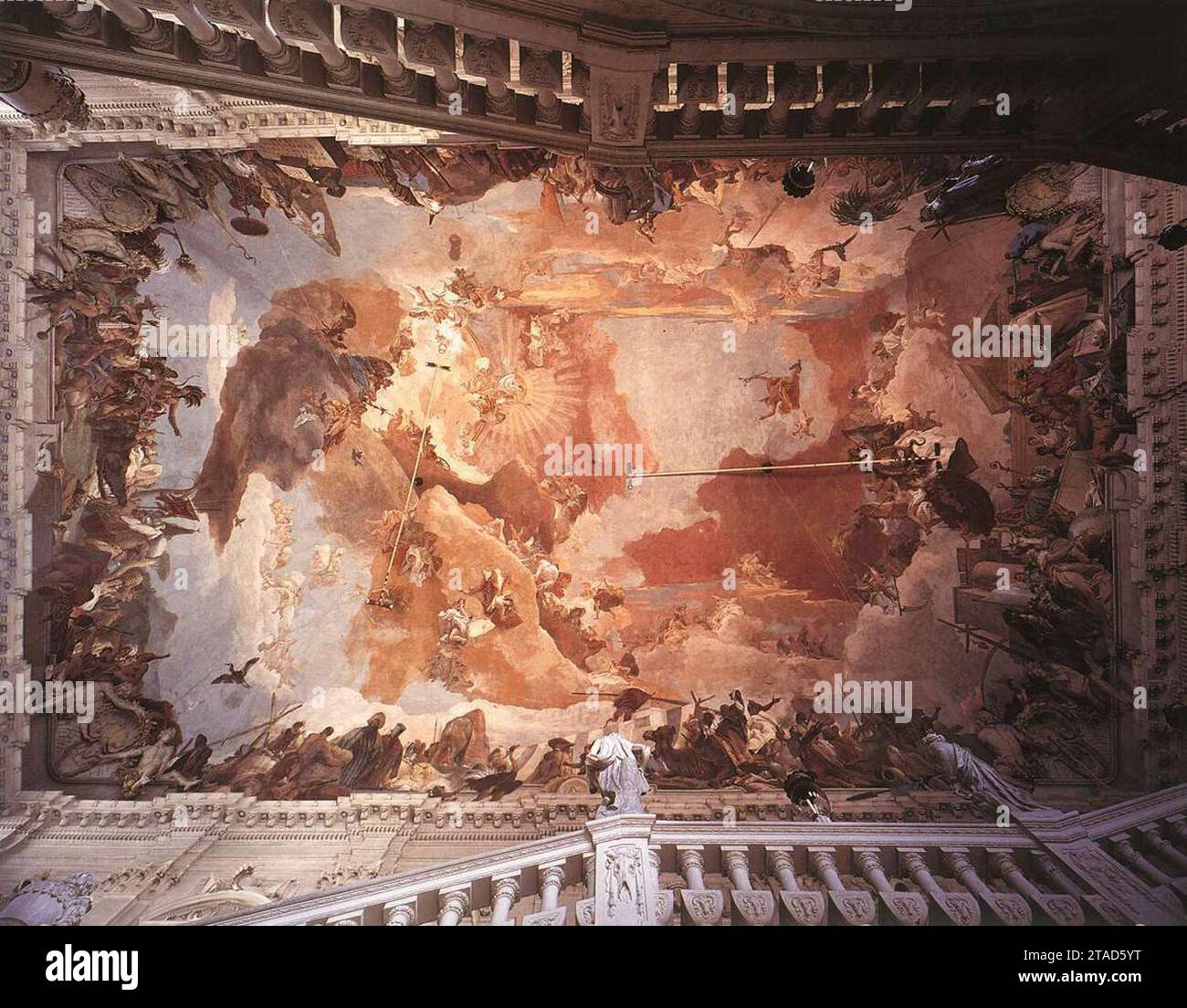 Apollo and the continents tiepolo hi-res stock photography and images ...