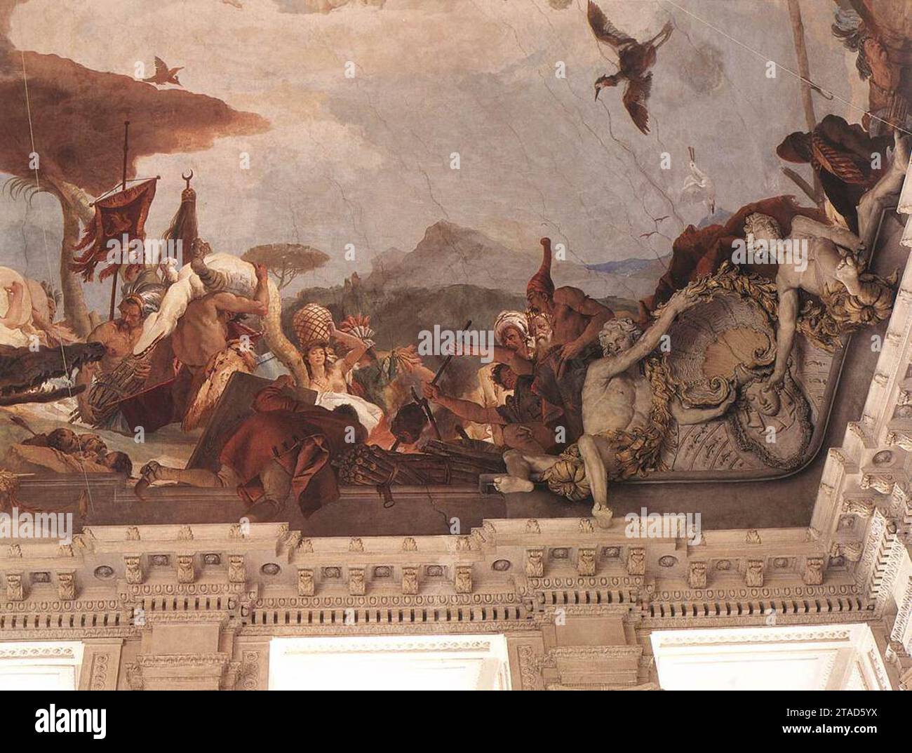 Apollo and the Continents (America, right-hand side) 1752-53 by ...