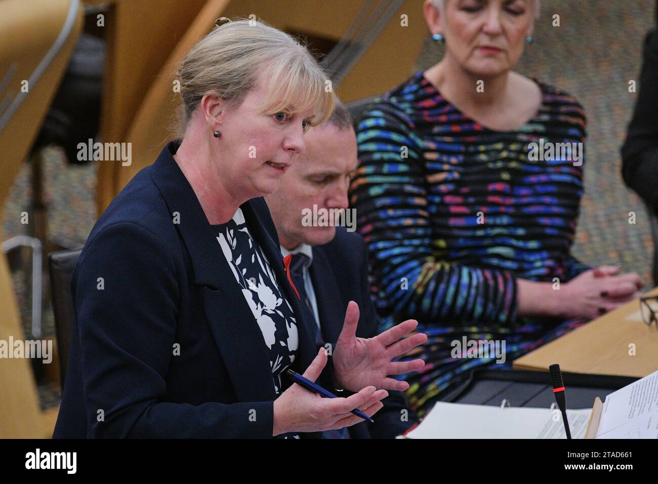 Edinburgh Scotland, UK 30 November 2023. Deputy First Minister Shona ...