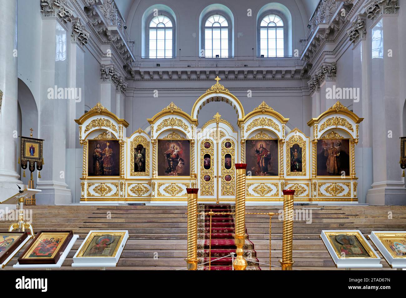 St. Petersburg Russia. Smolny Convent or Smolny Convent of the ...