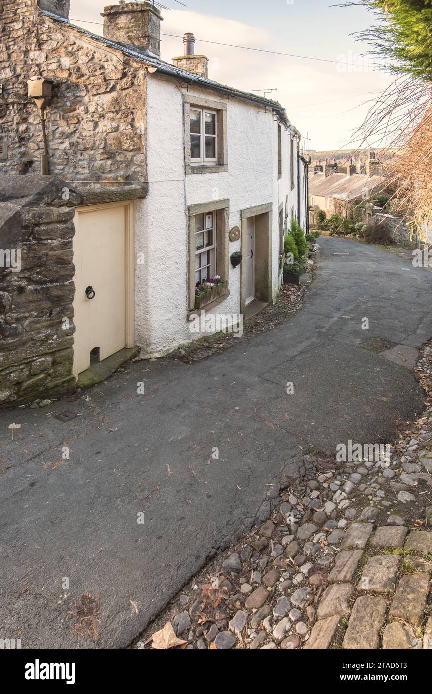 From the top of Constitution Hill in the market town of Settle ...