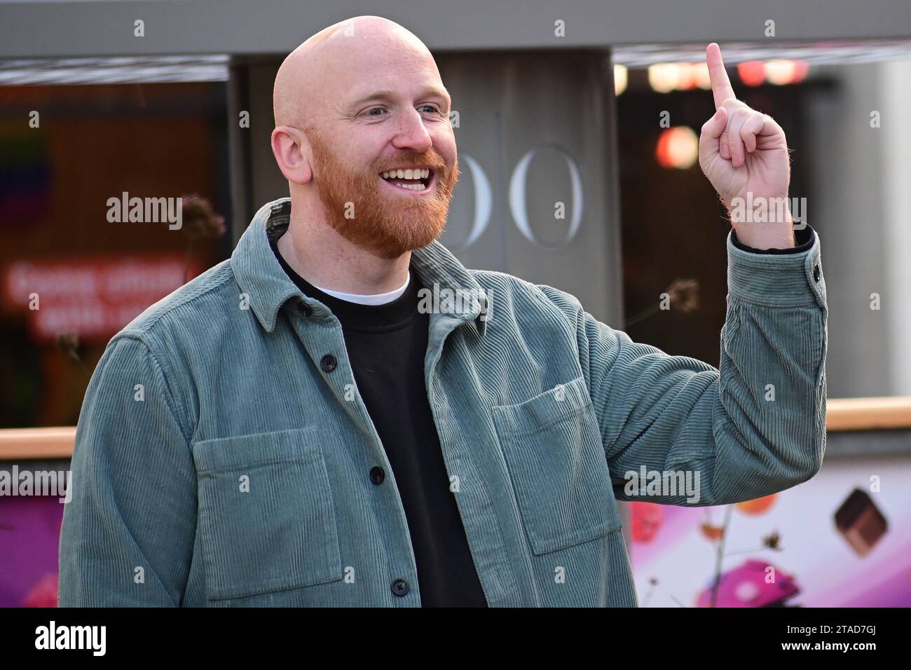 Westfield White City, London, UK. 30th Nov, 2023. Comedian Ray Bradshaw ...