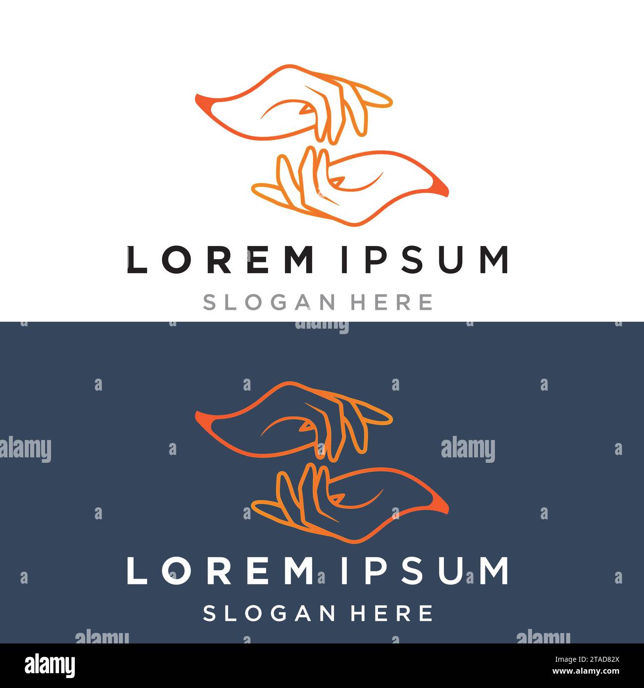 Hands hope for miracle logo Stock Vector Image & Art - Alamy