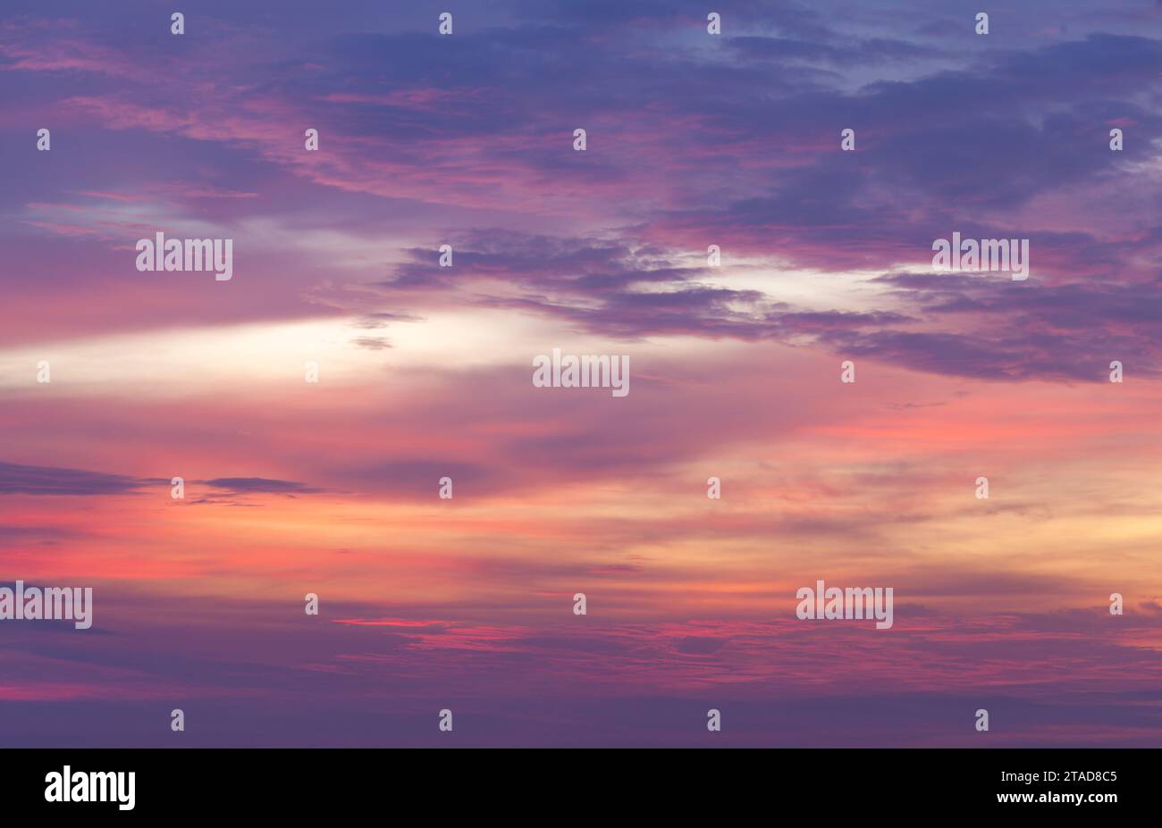 Sunset sky background Stock Photo - Alamy