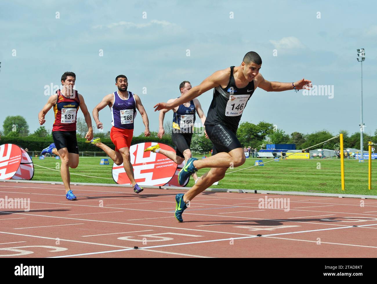 Athletic competing with discus hi-res stock photography and images - Alamy