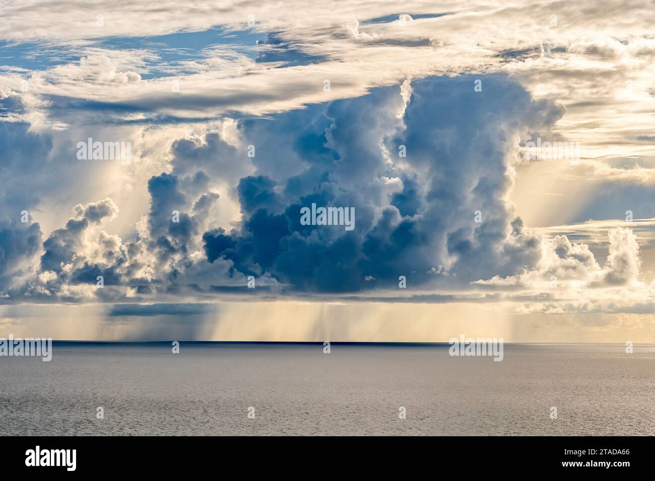 Rain on the Mayotte lagoon Indian Ocean Stock Photo - Alamy