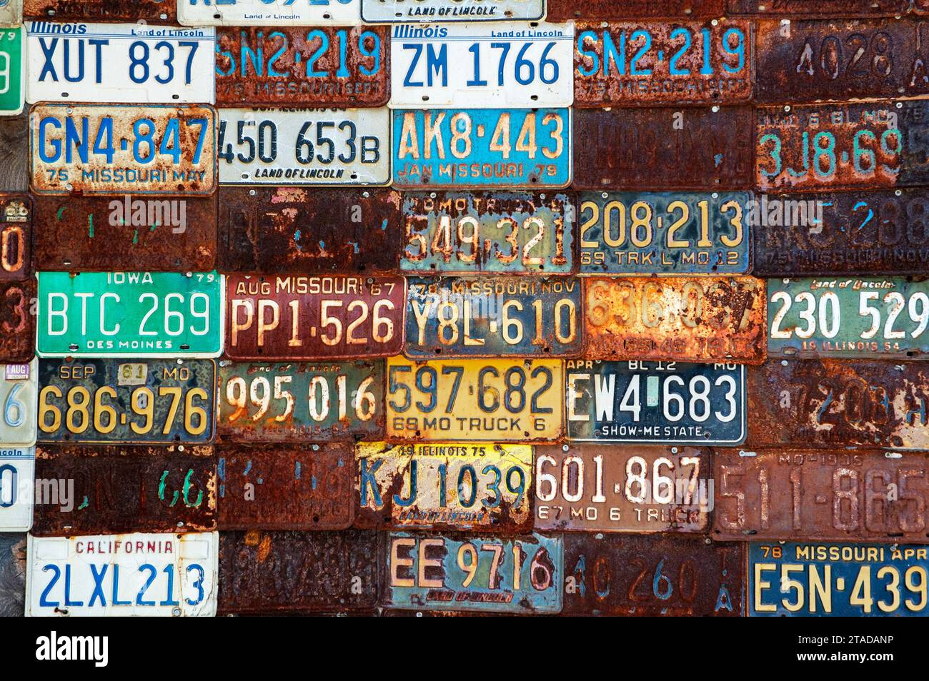 Automobile licence plates hi-res stock photography and images - Alamy
