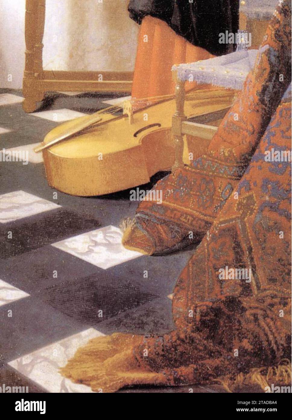 A Lady at the Virginals with a Gentleman (detail) 1662-65 by Johannes ...