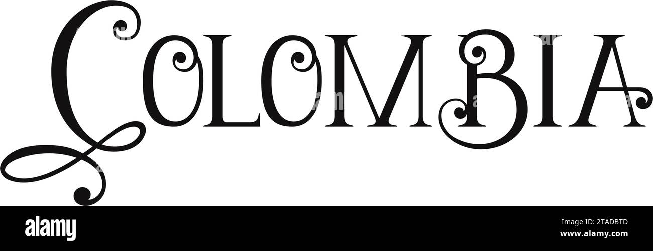Tour colombia Stock Vector Images - Alamy