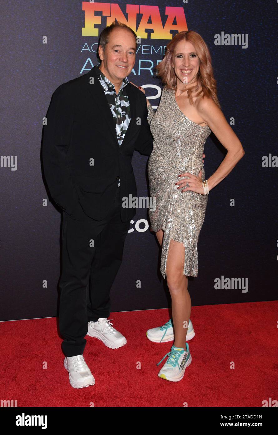 NEW YORK, NY- NOVEMBER 29: Dave Powers and Stephanie Rothstein Bruce at ...