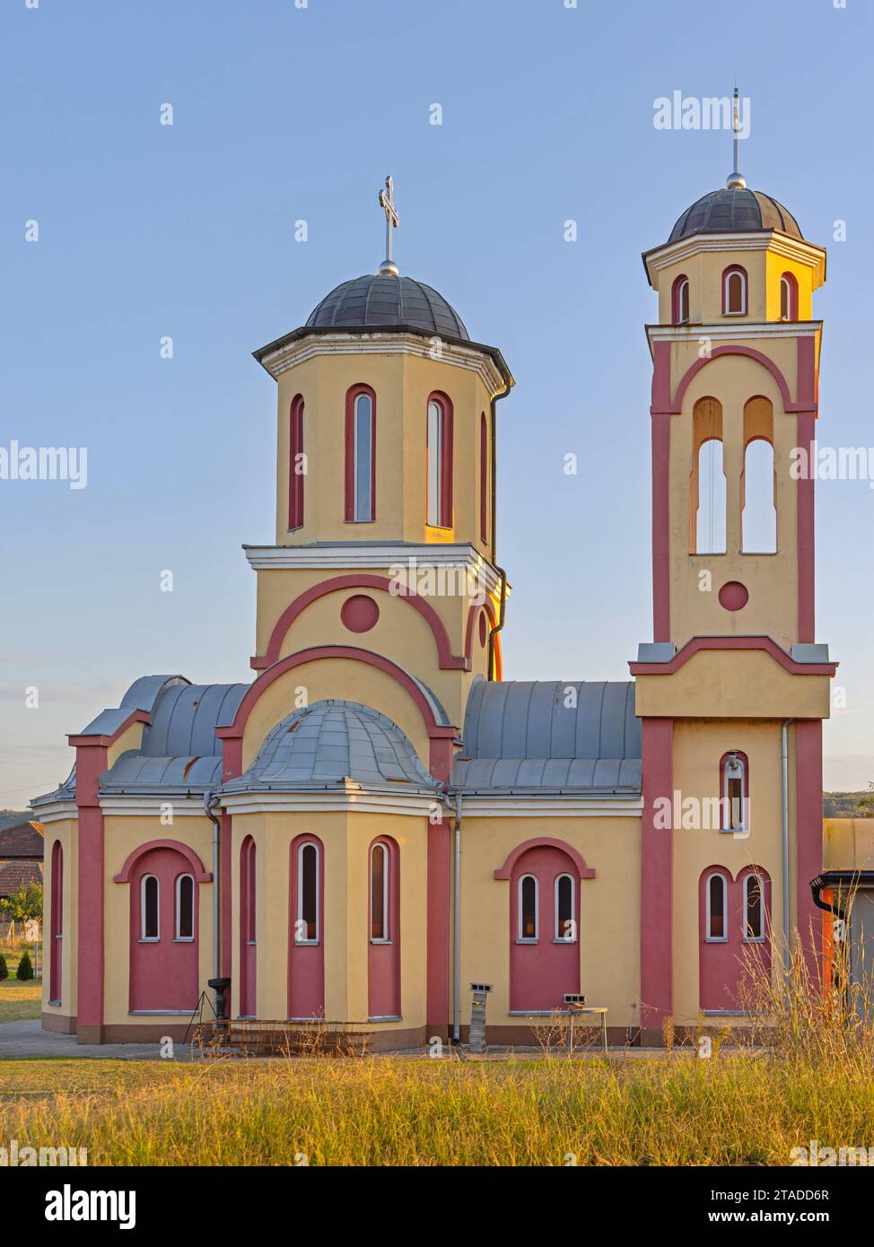 Cicevac, Serbia - October 06, 2023: Serbian Orthodox Church of Saint ...