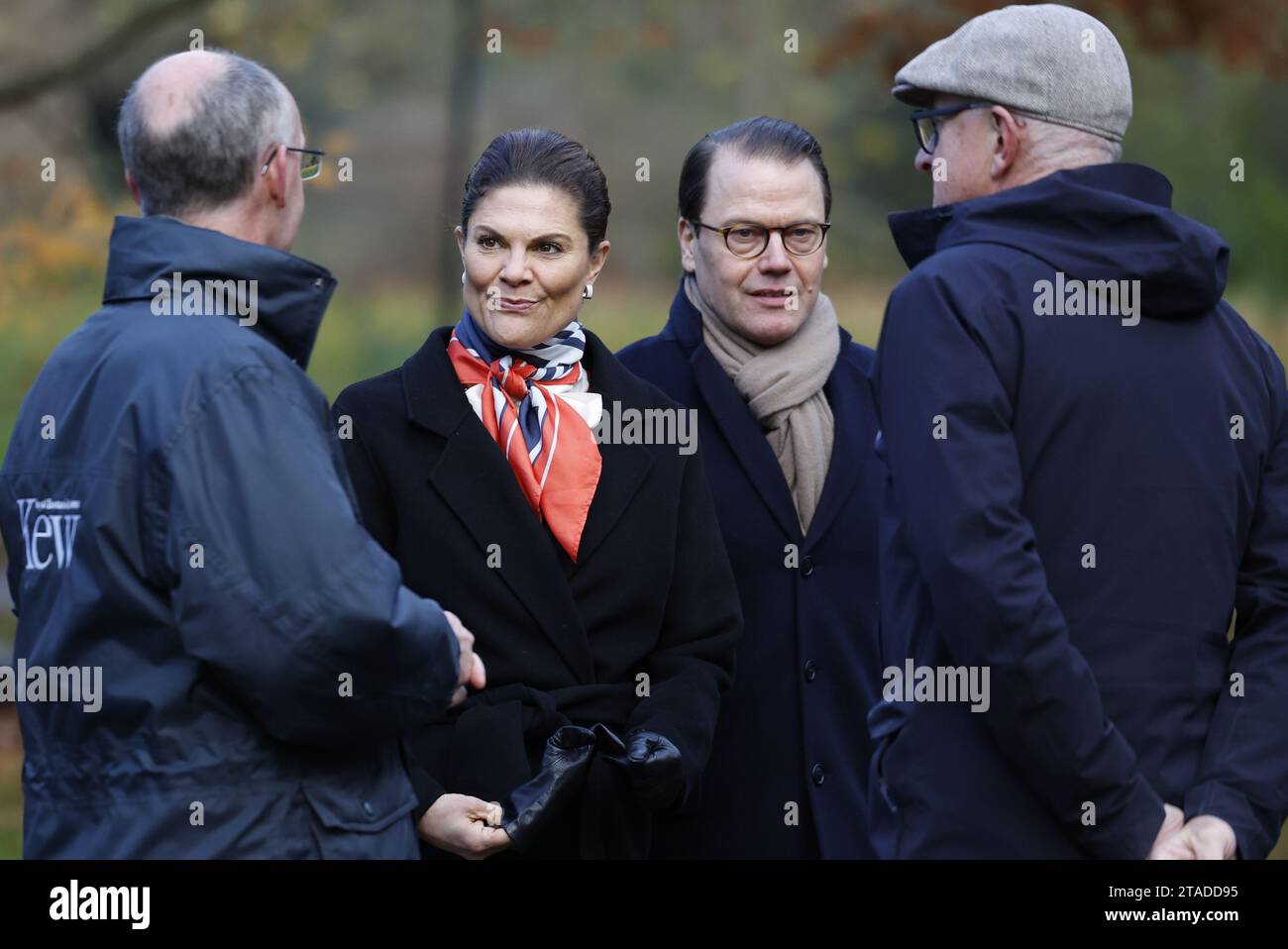 Crown Princess Victoria and Prince Daniel visit Kew Gardens, in London ...