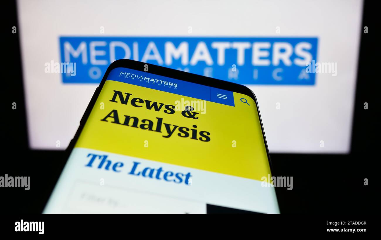 Media matters for america logo hi-res stock photography and images - Alamy