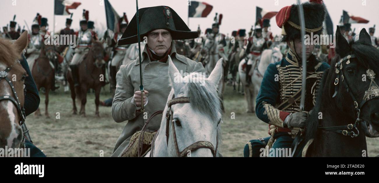Napoleon movie Joaquin Phoenix Stock Photo - Alamy