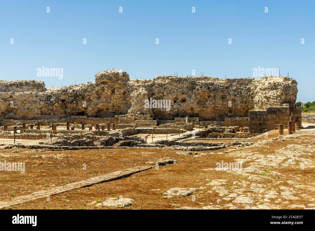 Historical ancient Roman ruins, Conimbriga, Portugal Stock Photo - Alamy