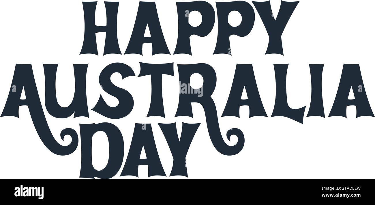 Australia written Stock Vector Images - Alamy