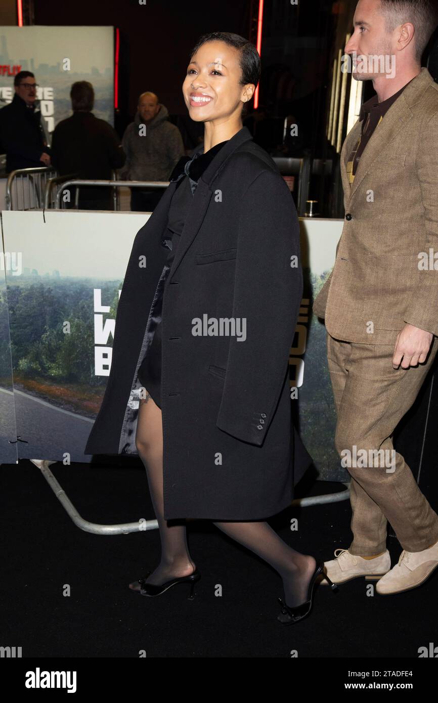 Myha'la Herrold poses for photographers at the screening of the film ...