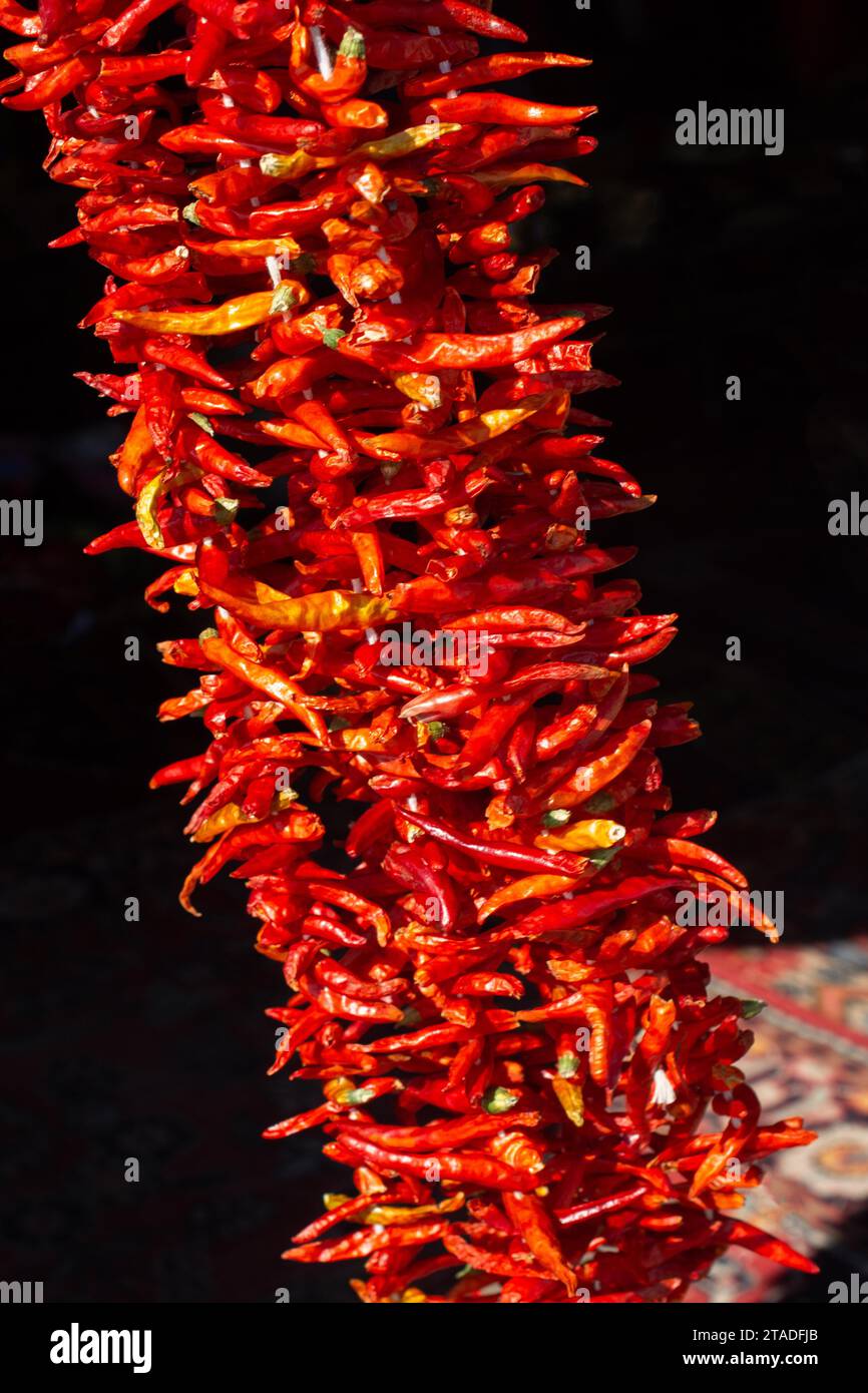 Dried red chilli hi-res stock photography and images - Alamy