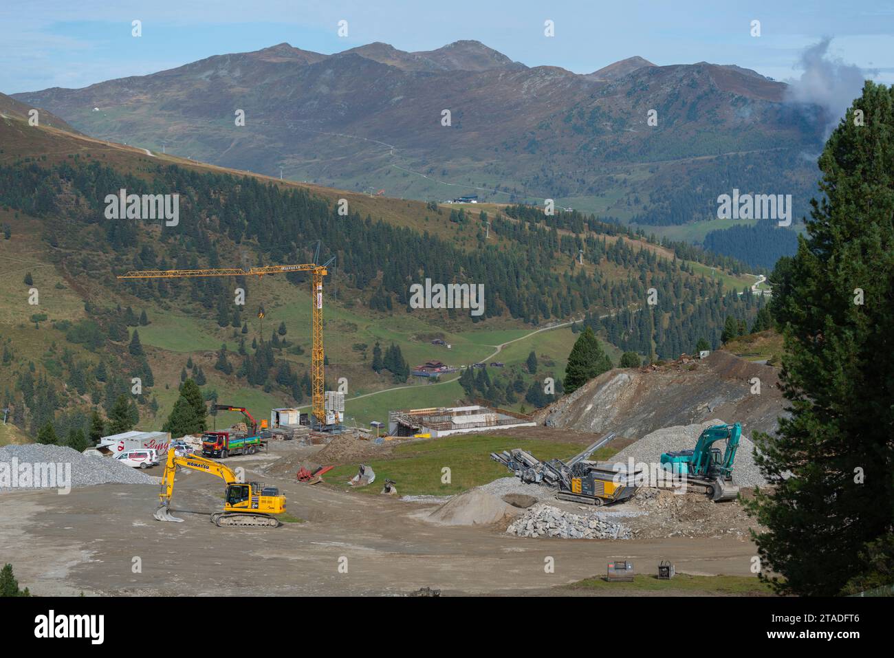 Mount Penken, Penkenjoch (2.095m) , Finkenberg community, Zillertal ...