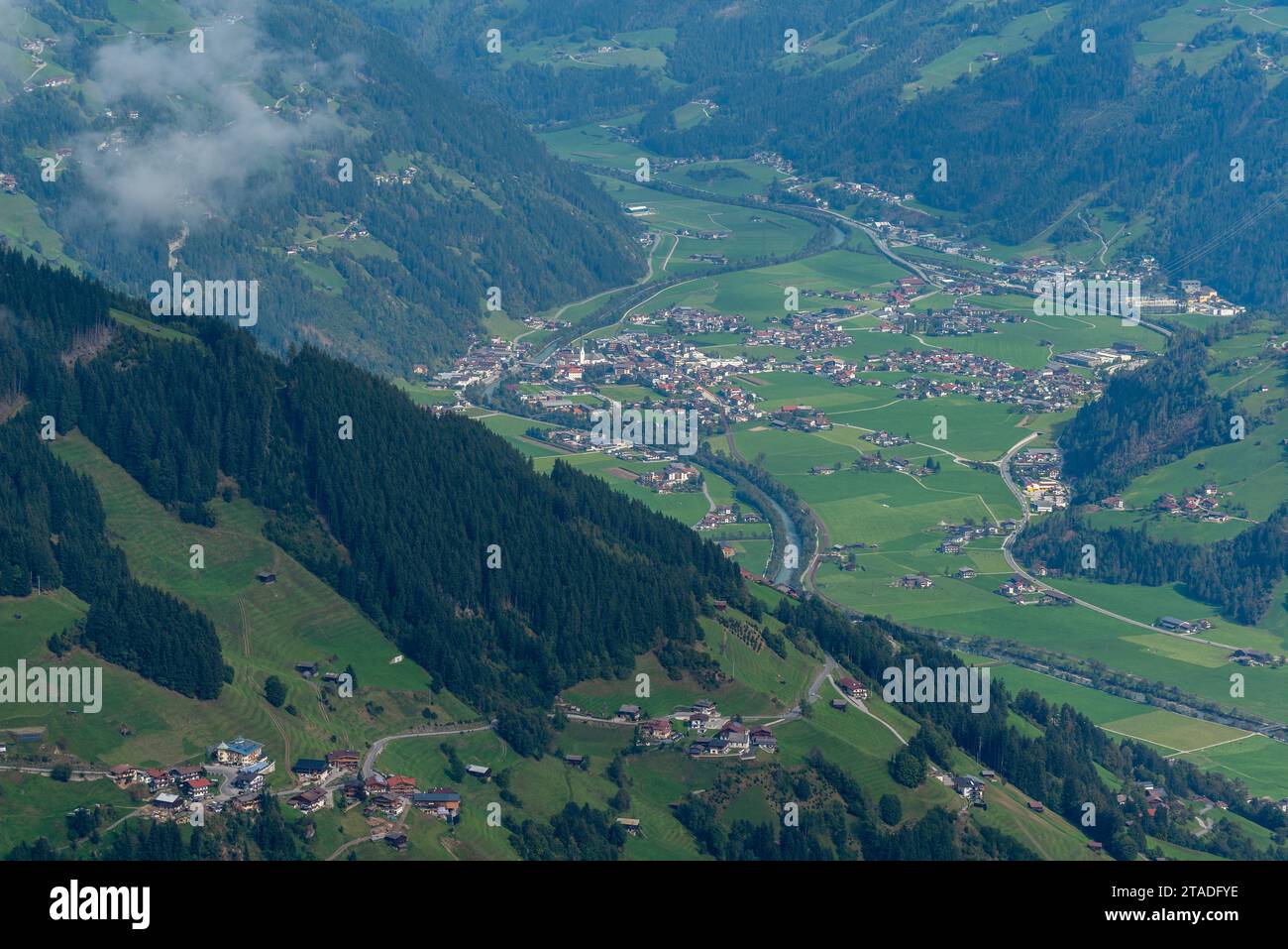 Mount Penken, Penkenjoch (2.095m) , Finkenberg community, Zillertal ...