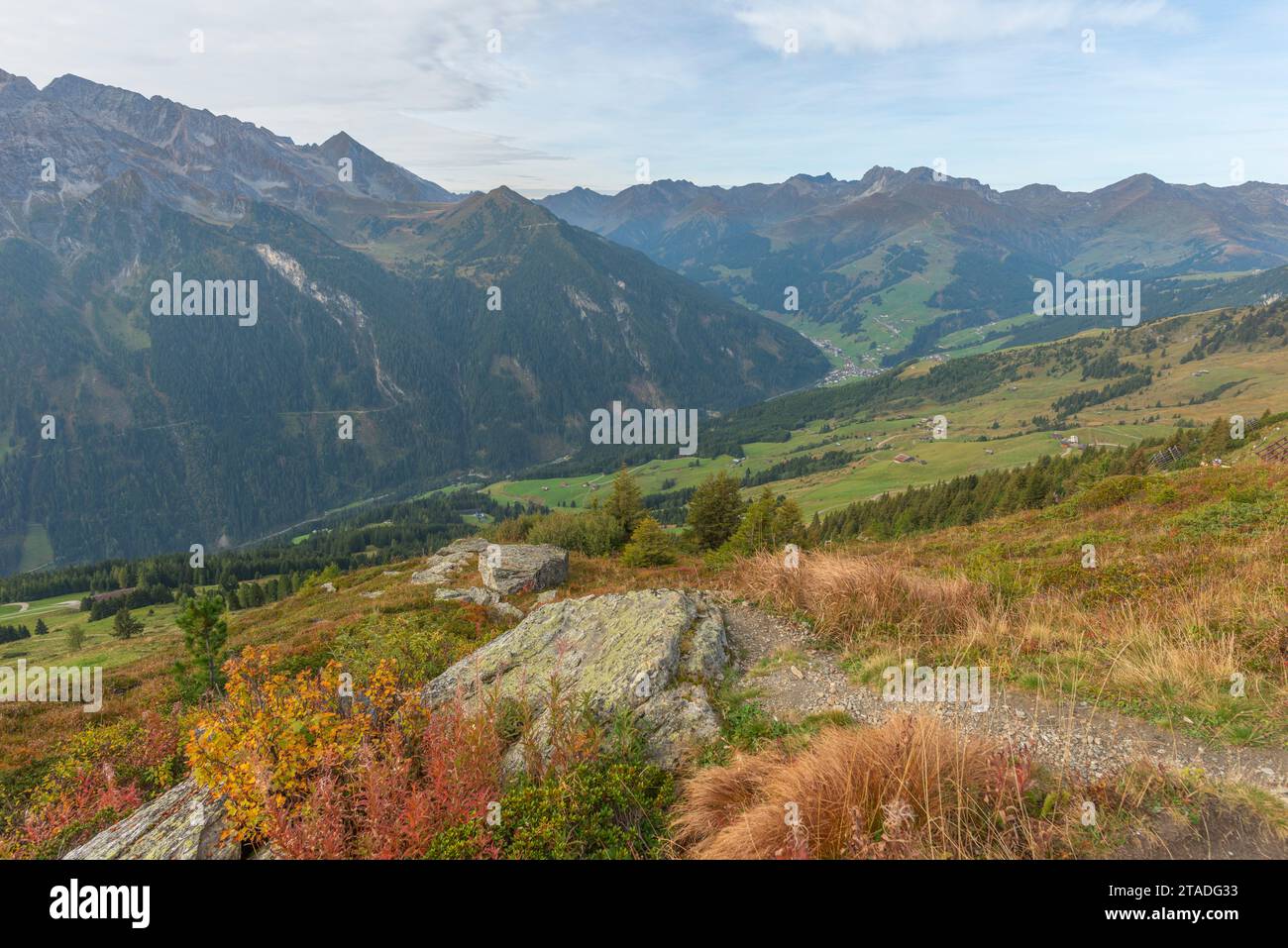 Mount Penken, Penkenjoch (2.095m) , Finkenberg community, Zillertal ...