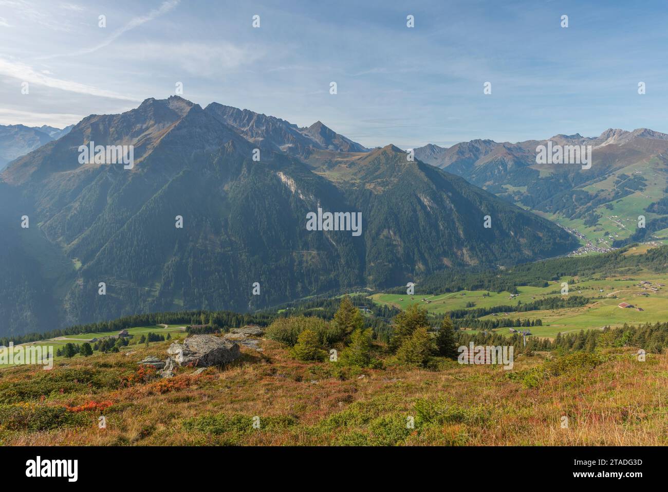 Mount Penken, Penkenjoch (2.095m) , Finkenberg community, Zillertal ...