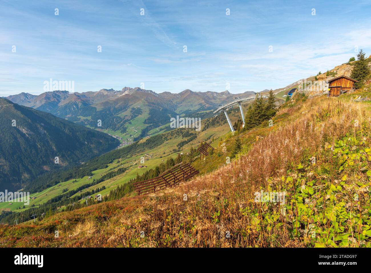 Mount Penken, Penkenjoch (2.095m) , Finkenberg community, Zillertal ...