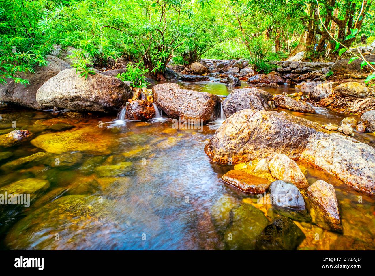 Natures harmony river pebbles hi-res stock photography and images - Alamy
