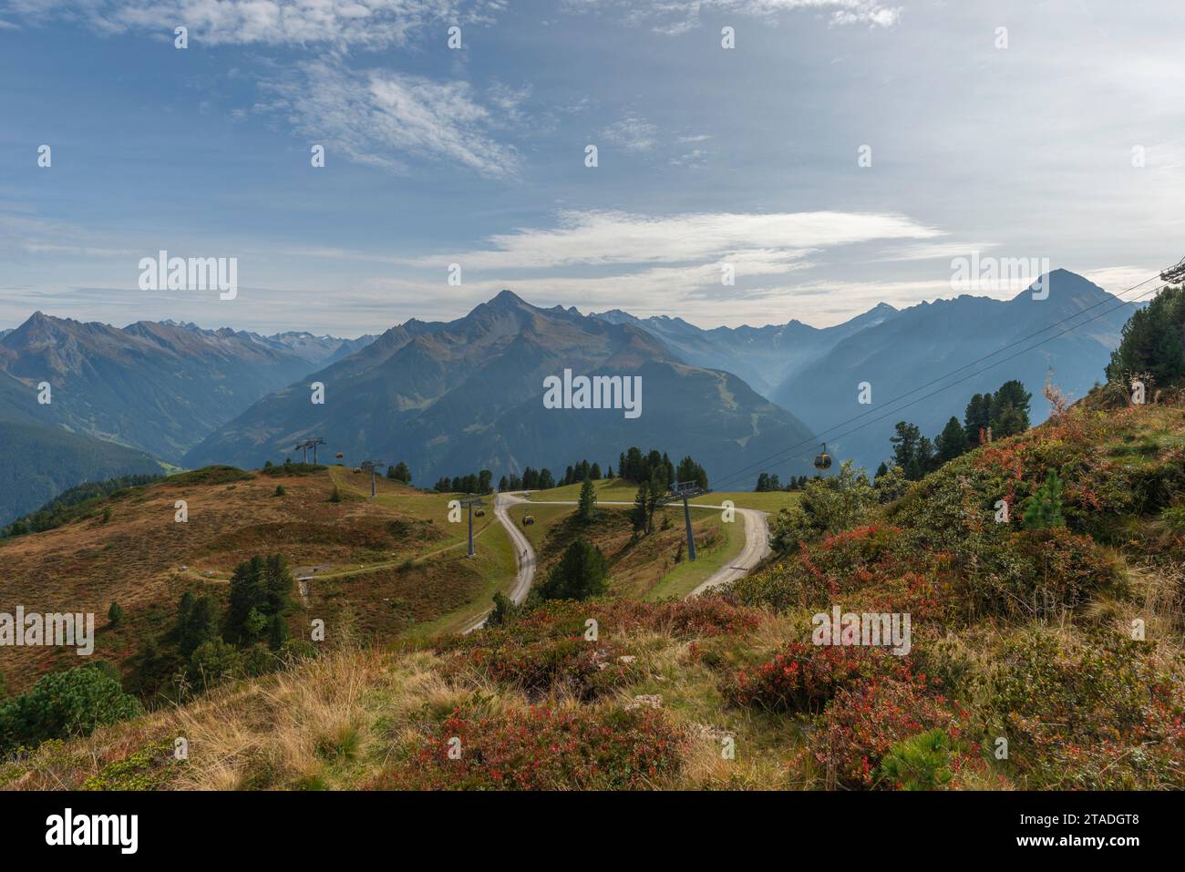 Mount Penken, Penkenjoch (2.095m) , Finkenberg community, Zillertal ...