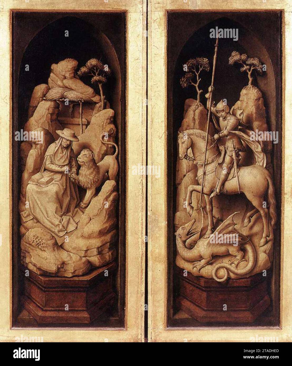 Triptych art artwork hi-res stock photography and images - Alamy