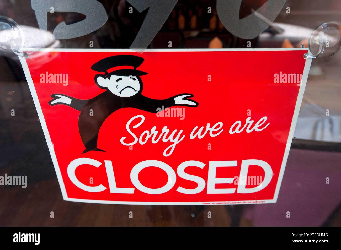 Bankruptcy sign hi-res stock photography and images - Alamy