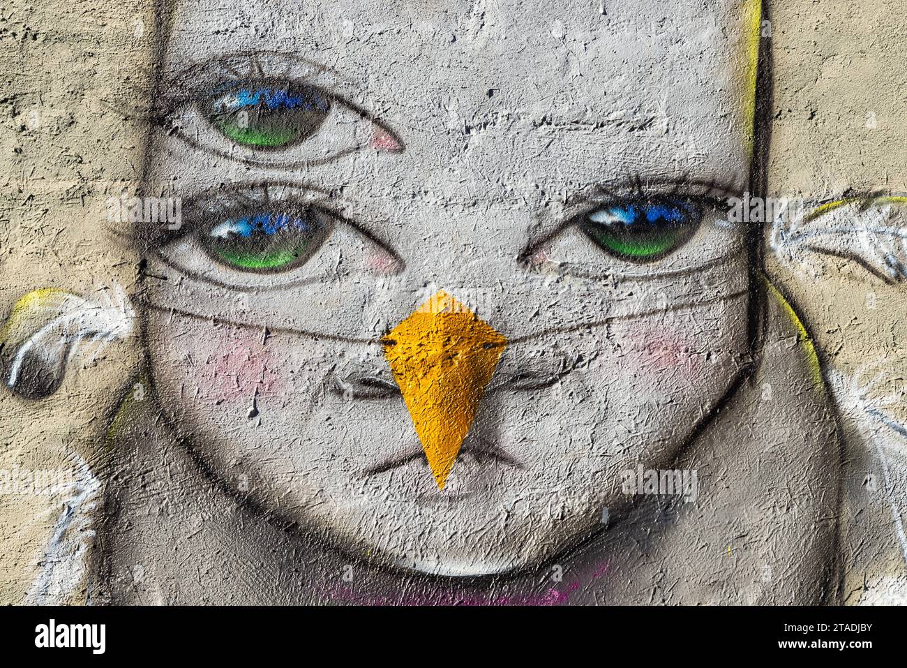 Jackson, Michigan - United States - November 14th, 2023: Mural by ...