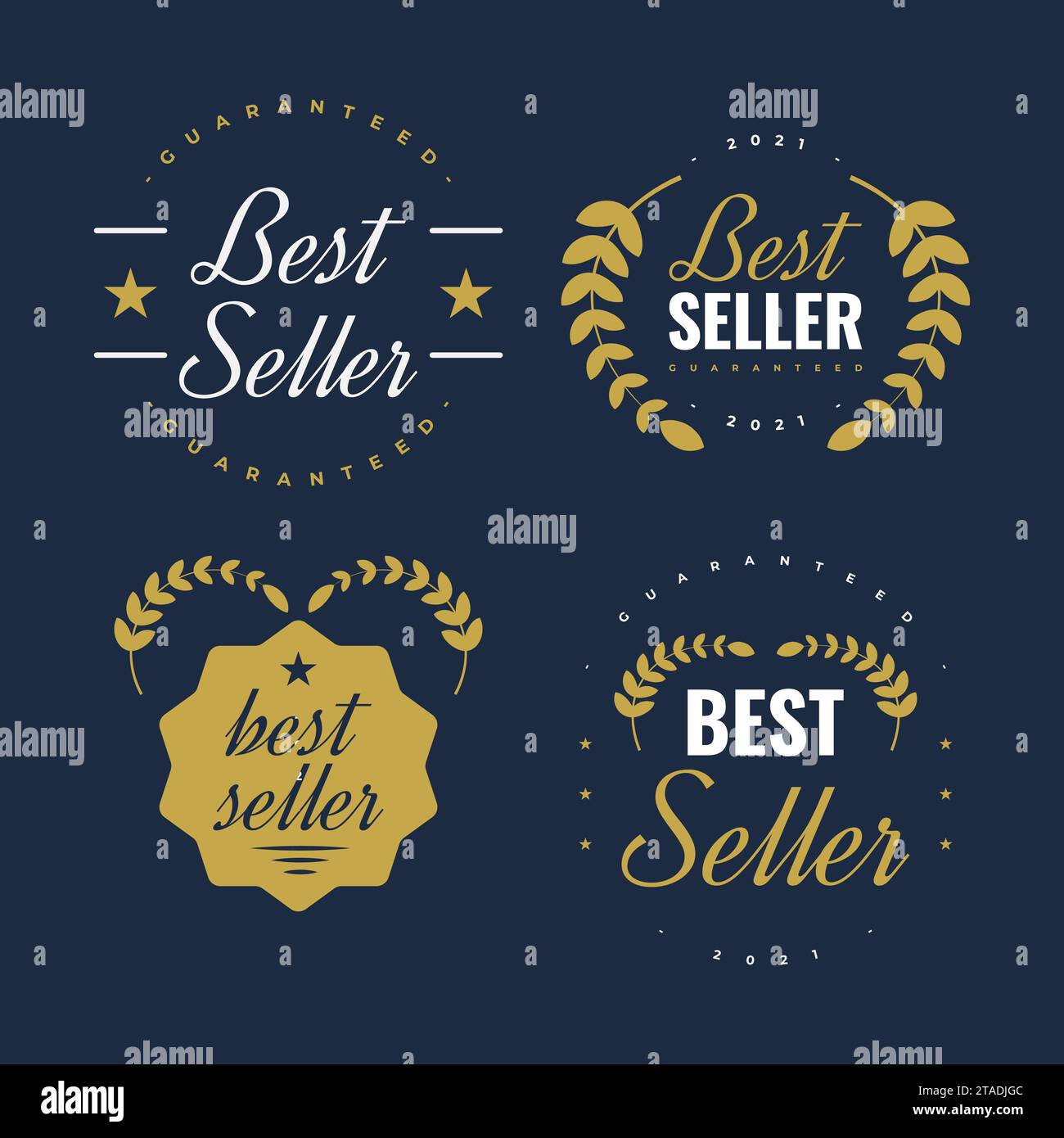 Best Seller Badge Design with Retro Style. Certified product. Quality ...