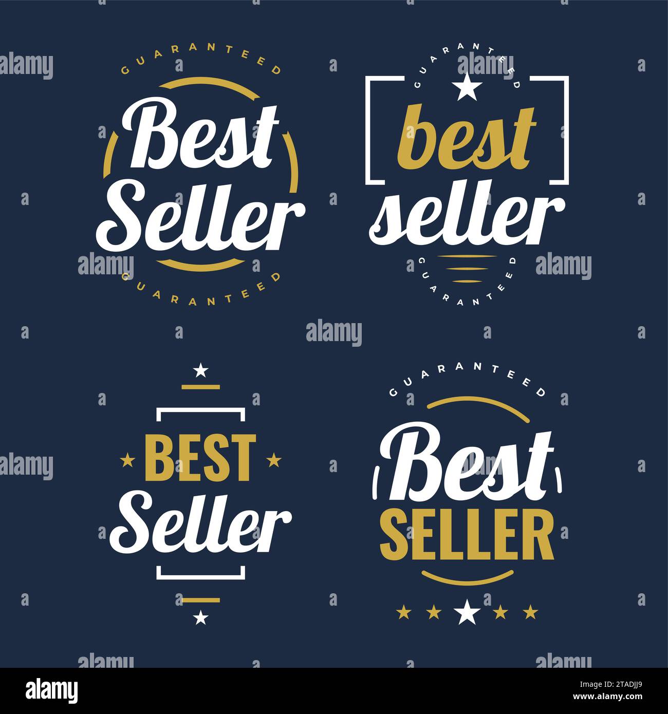 Best Seller Badge Design with Retro Style. Certified product. Quality ...