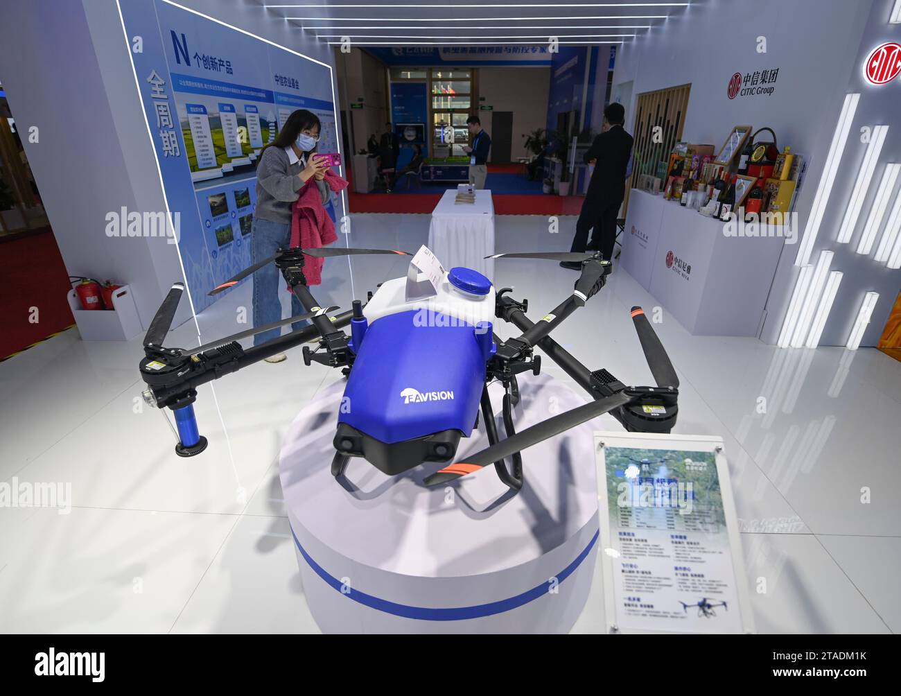 Drone applications in agriculture hi-res stock photography and images ...