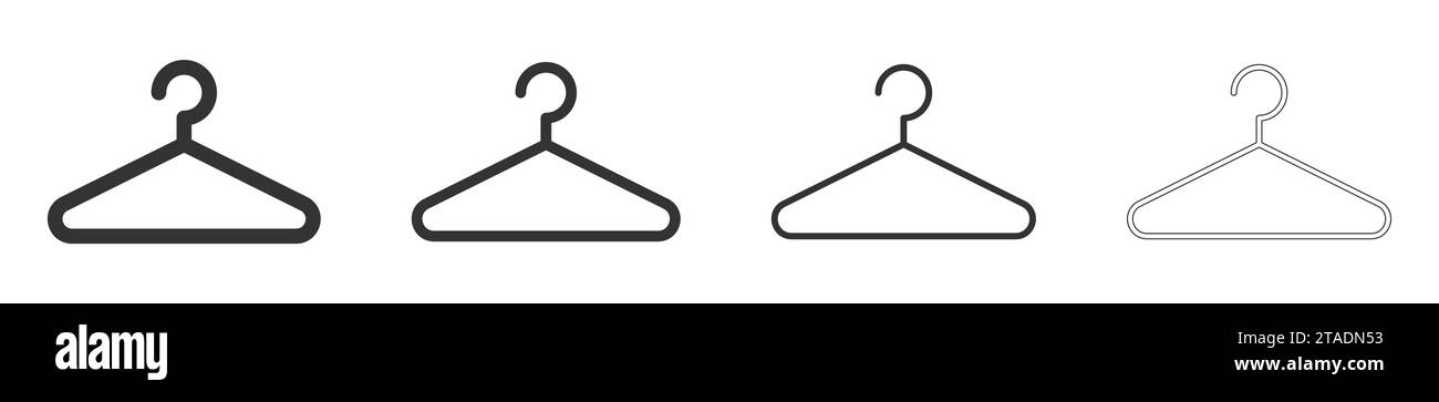 Clothes hanger icon. Vector illustration Stock Vector Image & Art - Alamy