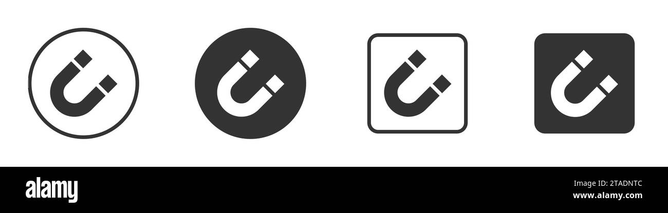 Magnet icon. Magnet sign. Vector illustration Stock Vector Image & Art ...