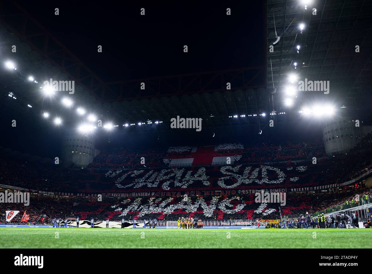 Milan tifo champions league hi-res stock photography and images - Alamy