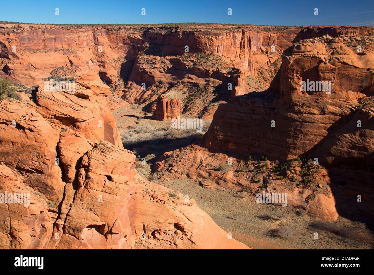 Face Rock Overlook view, Canyon de Chelly National Monument, Arizona ...