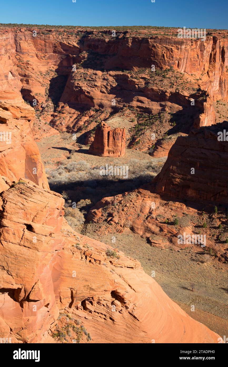 Face Rock Overlook view, Canyon de Chelly National Monument, Arizona ...