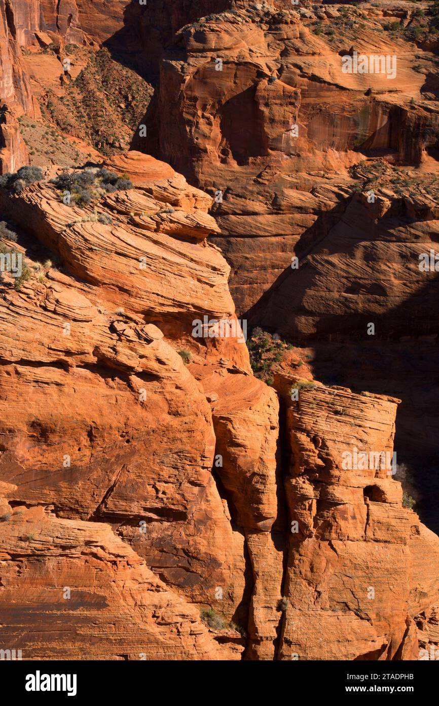 Face Rock Overlook view, Canyon de Chelly National Monument, Arizona ...