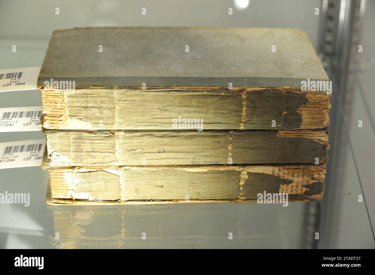 Jane Austen first edition books on display at Sotheby's in New York, NY ...
