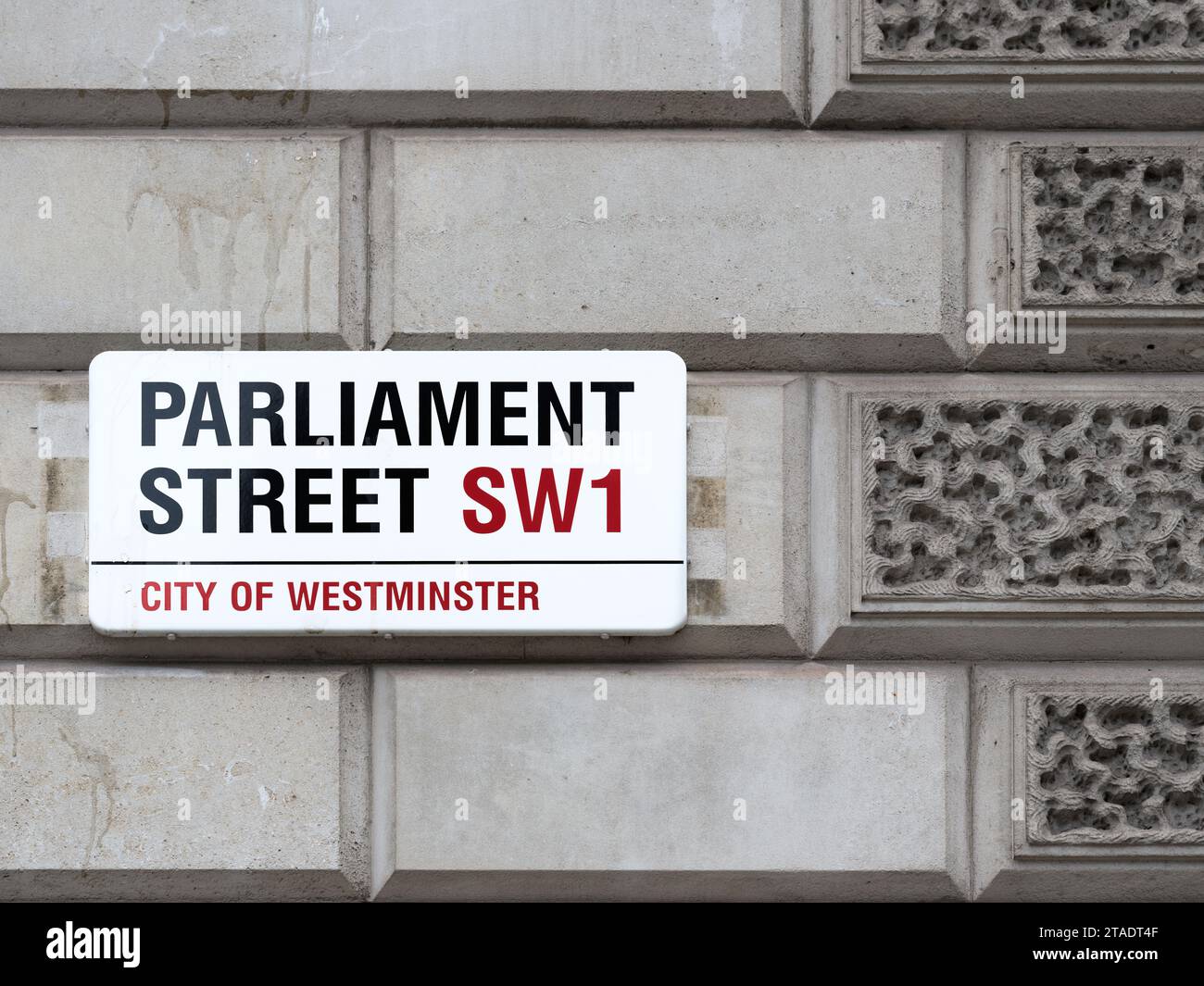 Parliament Street, Westminster, London, SW1, England Stock Photo - Alamy